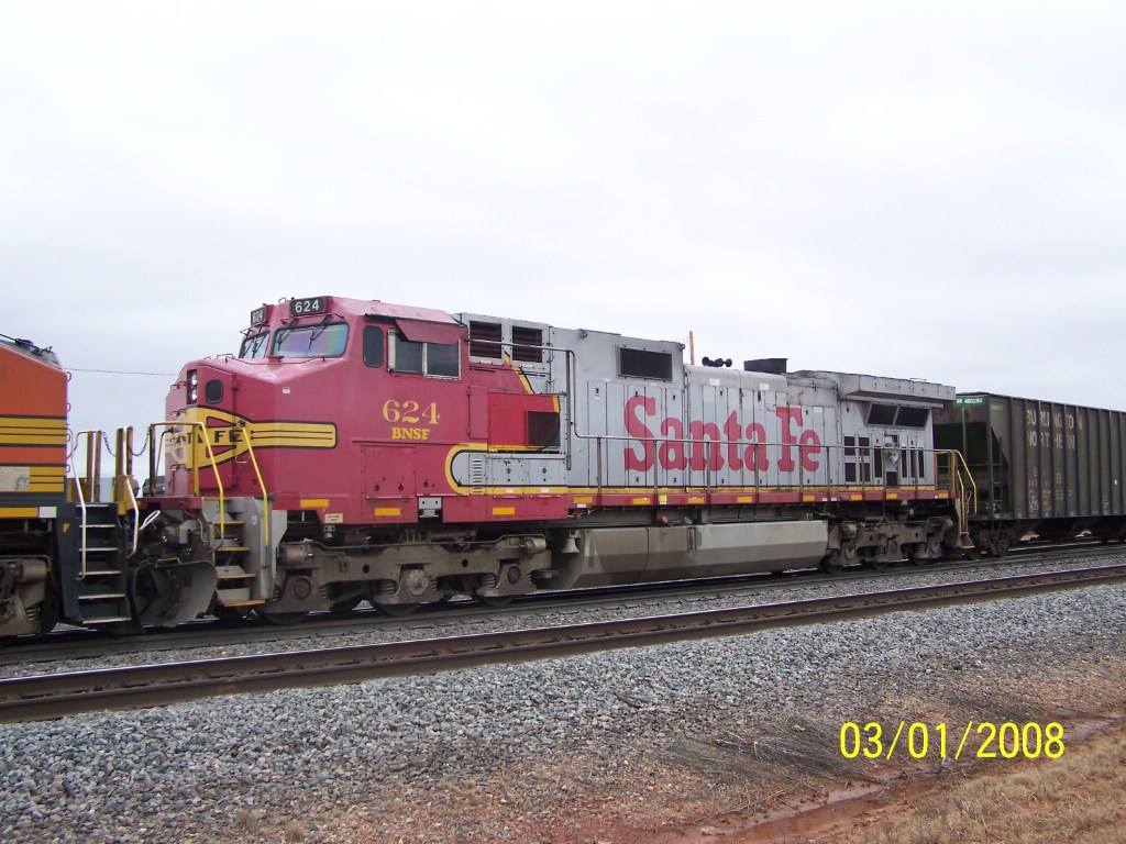 ATSF C44-9W 624